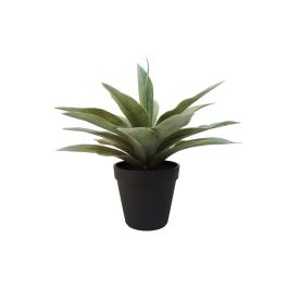 Agave de plástico DESIREE de plástico, verde, 20cm, Ø25cm