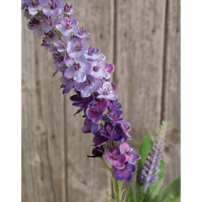 Flor artificial Veronica LORETA, morado claro, 75cm, Ø4cm